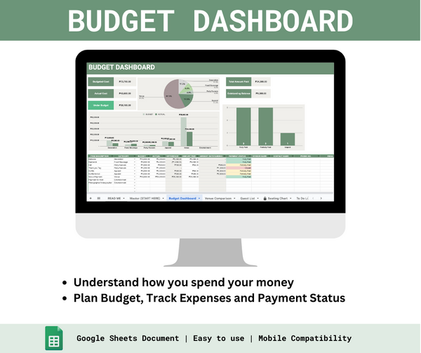Event Planner Spreadsheet – Spreadsheets PH